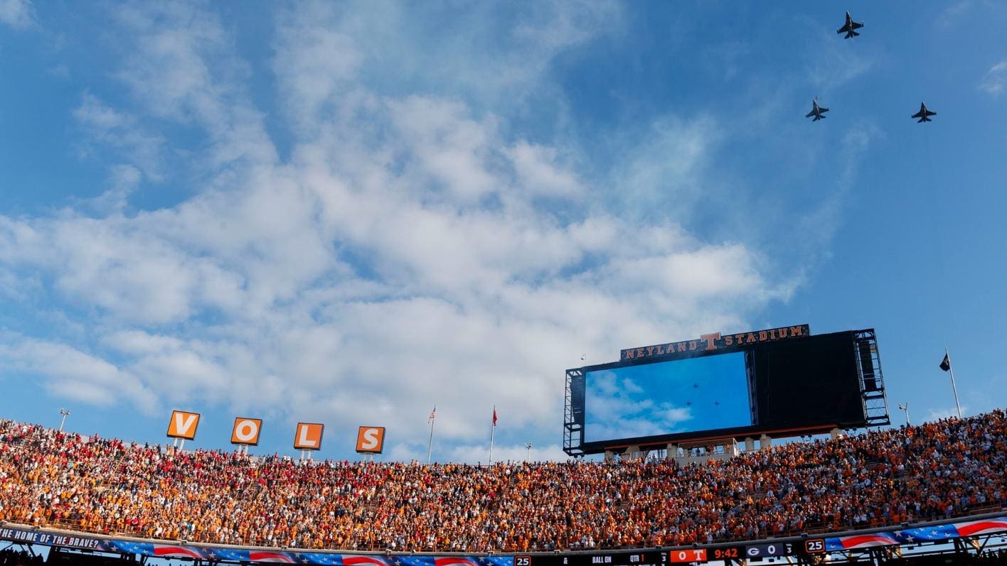 Tennessee Football Game Time Windows Announced For 2024 Season